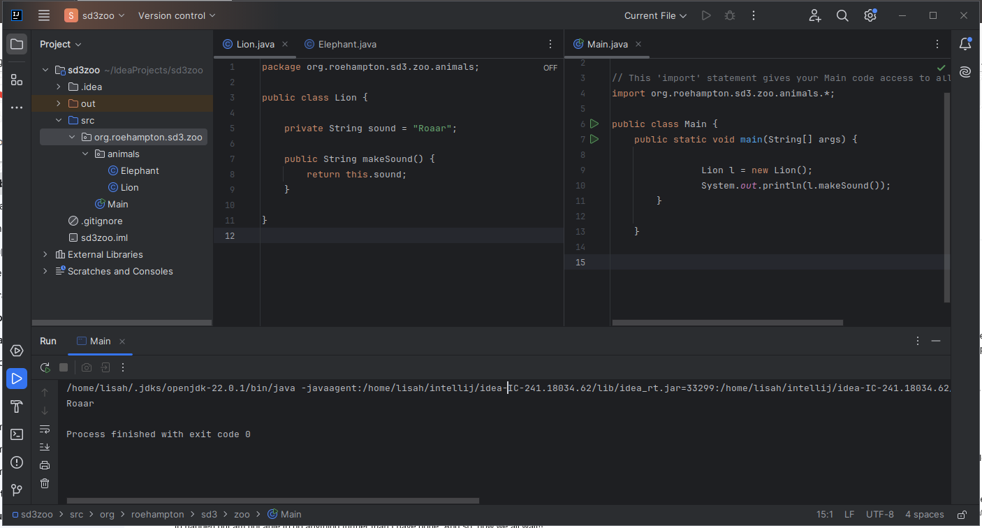 Software Development 3 | Roehampton